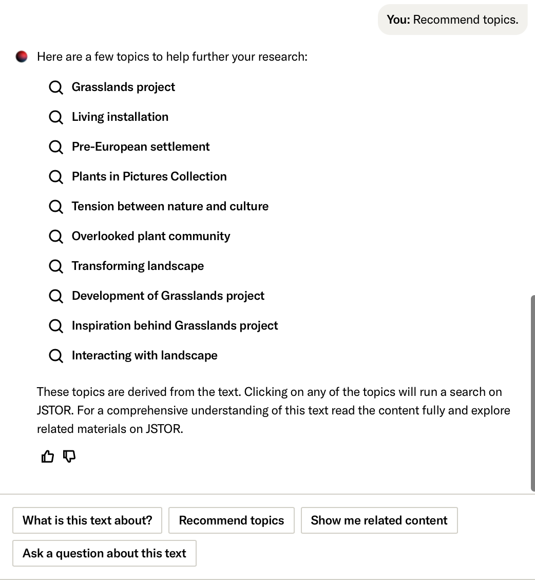Empowering research with JSTOR's interactive research tool - About JSTOR