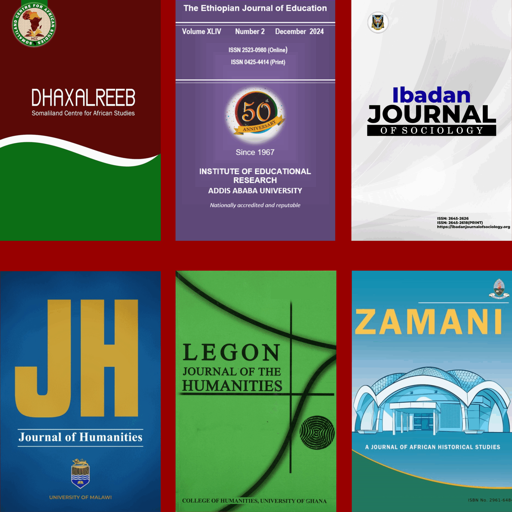 Six Open Access African Journals Now on JSTOR